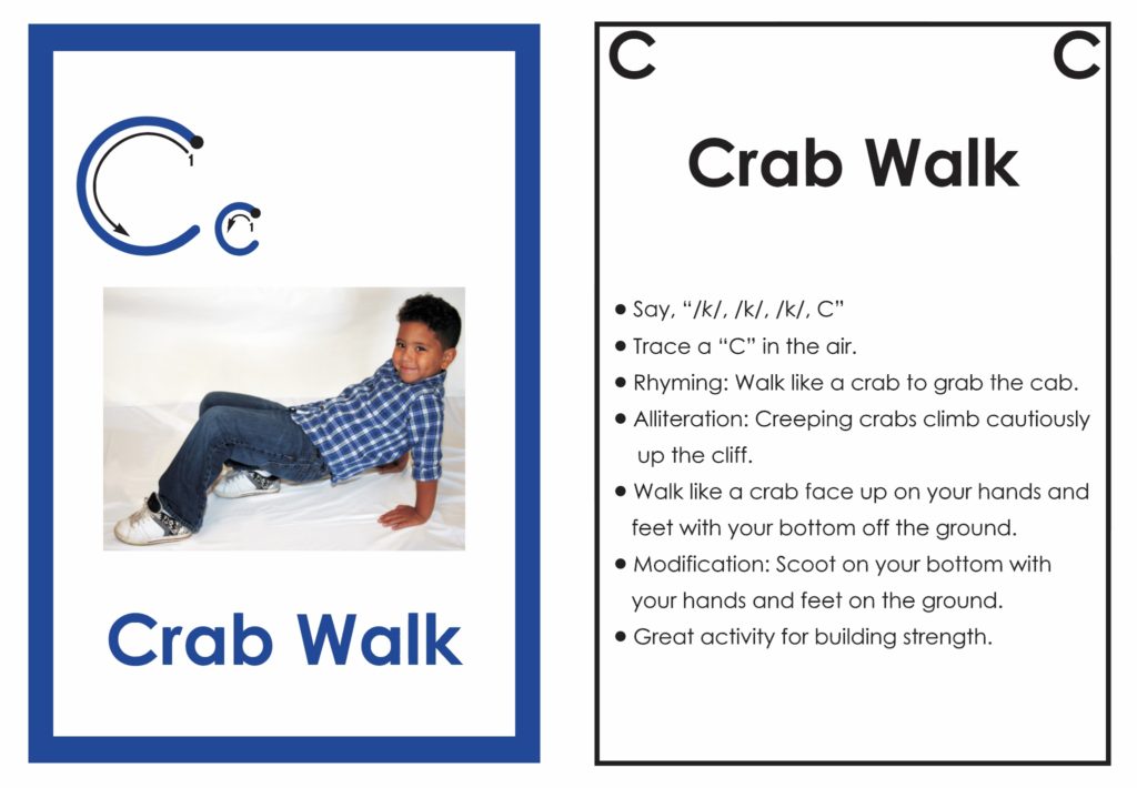 ABC's of Movement Activity Cards - ABC's of Movement