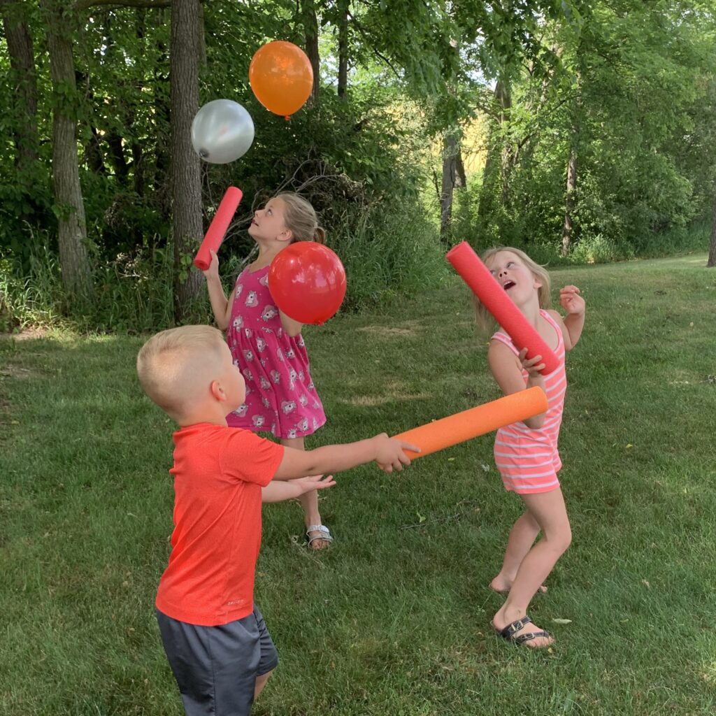 6 Pool Noodle Activites - ABC's of Movement